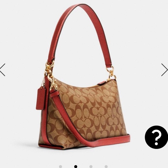 Coach | Bags | Nwt Coach Lewis Shoulder Bag In Signature Canvas | Poshmark